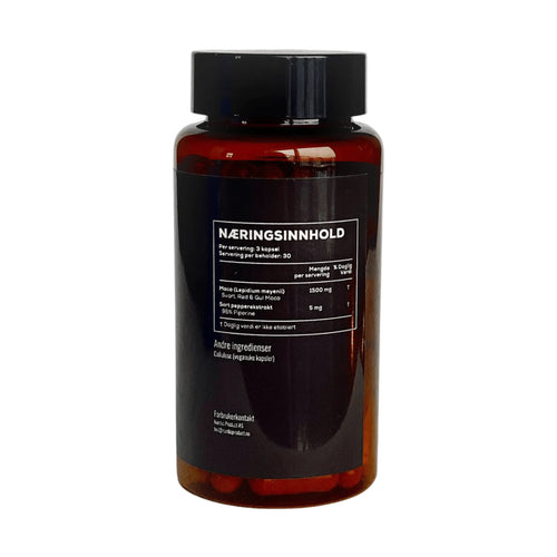 Maca Svart, Rød og Gul Fullspektrum 90x500mg - Uniiq