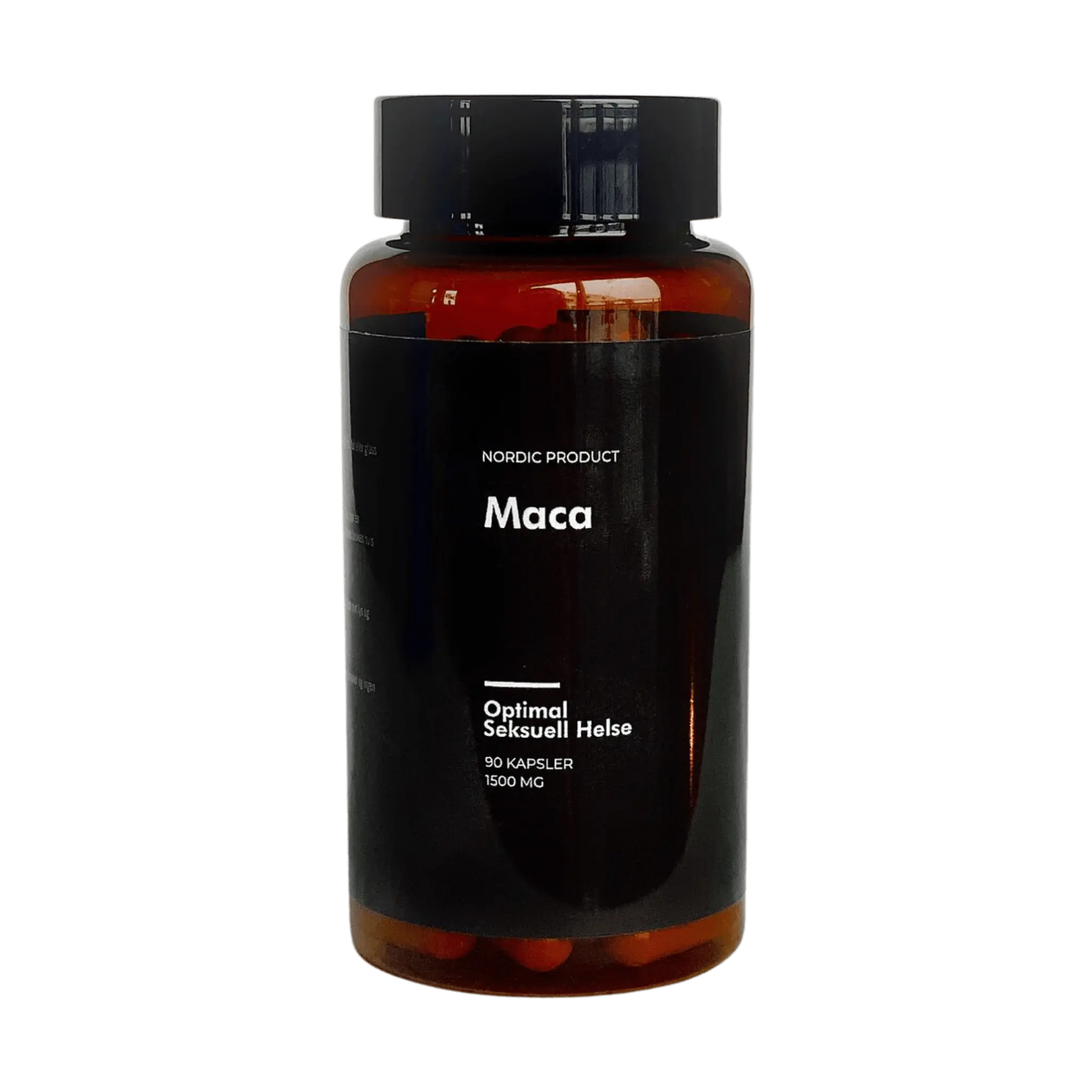 Maca Svart, Rød og Gul Fullspektrum 90x500mg - Uniiq
